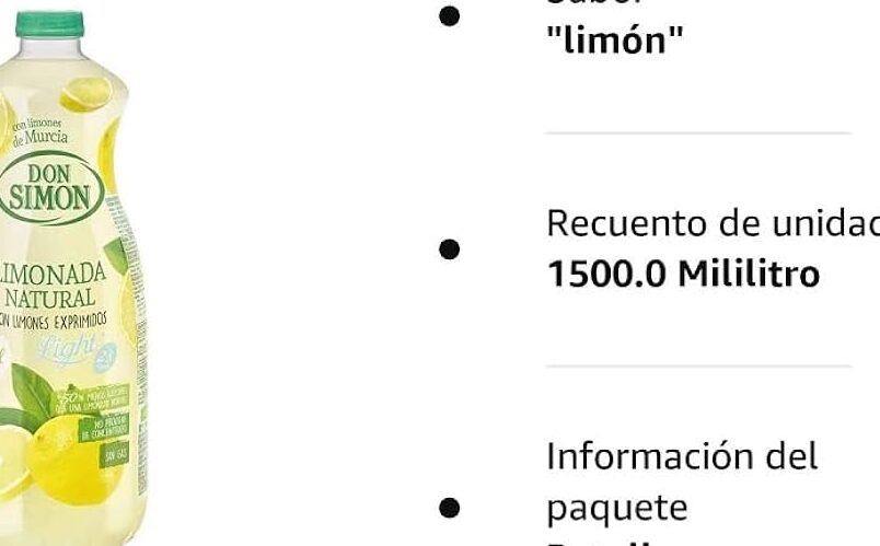 Limonada Light Don Simon Engorda: ¿Mito o Realidad? - Todo Engorda